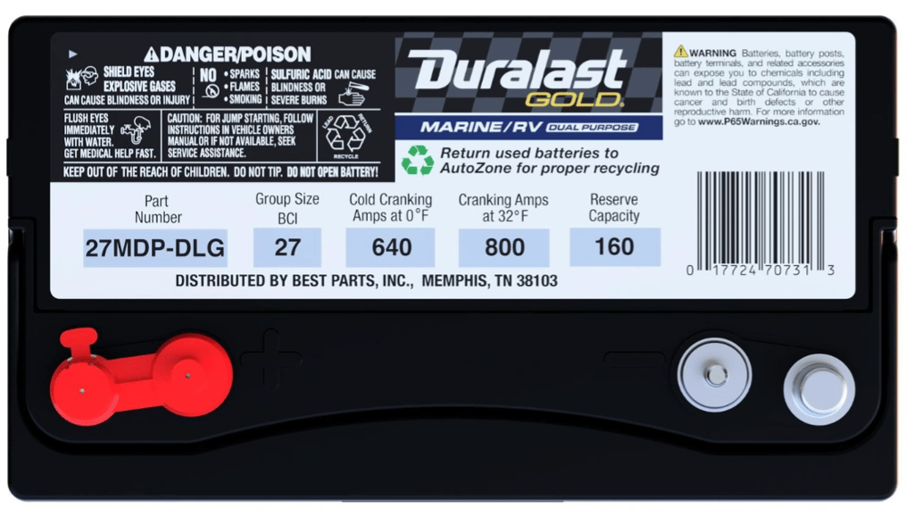 Accⅱ Battery Label Information - Genspark