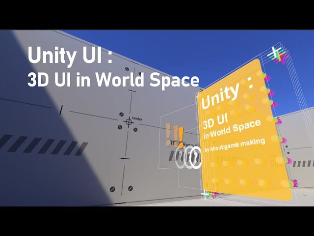 UnityでPlayerのカメラ上にUIを表示する方法 - Genspark
