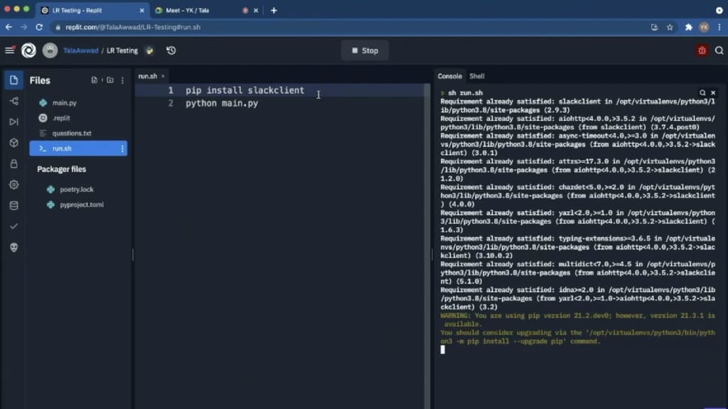 Setting Up A Repl On Replit - Genspark