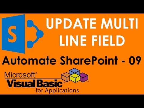Sharepoint Vba Code Explanation - Genspark