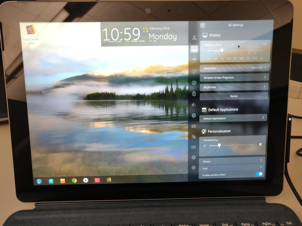 Surface Pro 5 Linux Mint ユーザー体験 - Genspark