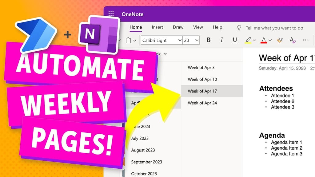 Creating Onenote Pages With Power Automate - Genspark