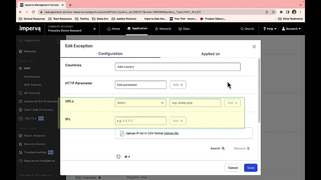 Understanding Imperva CloudWAF Policy and Rule Management - Genspark