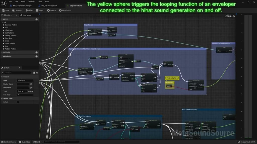 UE5 MetaSoundの使い方 - Genspark