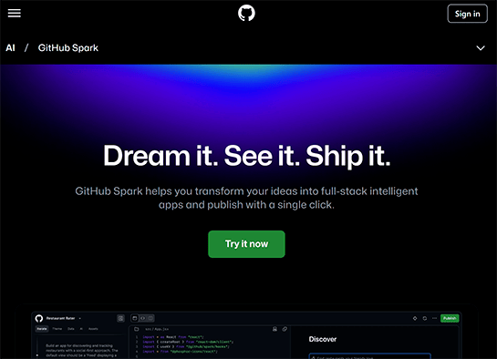 Github Sparkの使い方 - Genspark