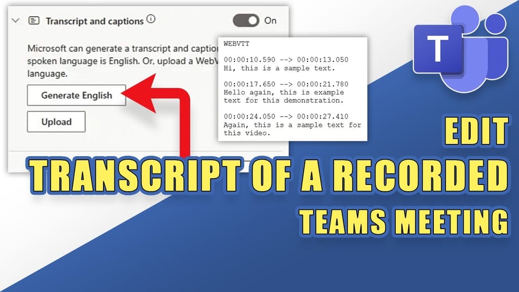Teams トランスクリプト 共有方法 - Genspark