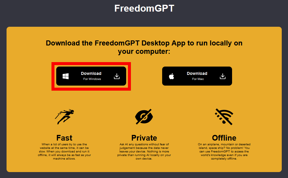 FreedomGPTを無料でローカルで使用する方法 - Genspark