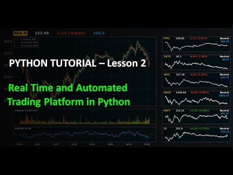 Fetching Live Market Stock Data for Multiple Stocks in Python - Genspark