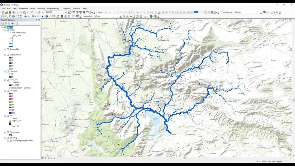 Stream Order Gis Analysis - Genspark