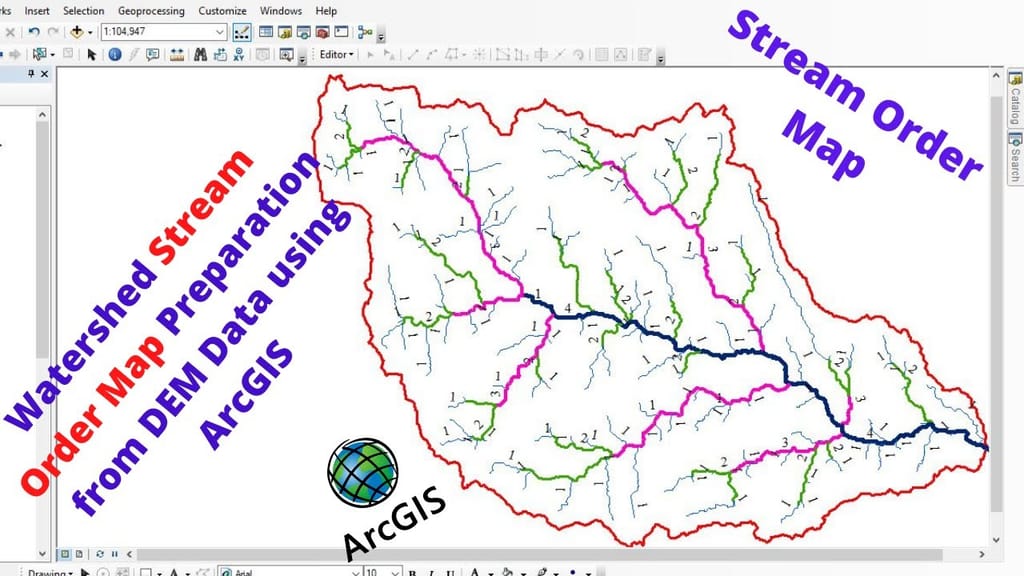 Stream Order Gis Analysis - Genspark