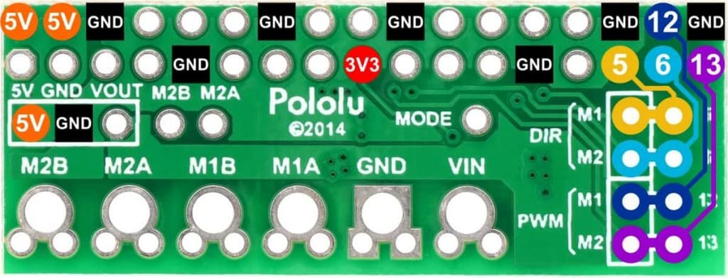 Raspberry PiでのDRV8835モータードライバのPWM配線方法 - Genspark