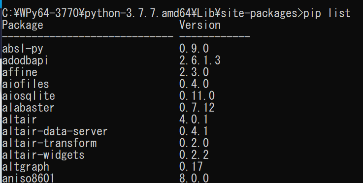 WinPythonでのPipインストール方法 - Genspark