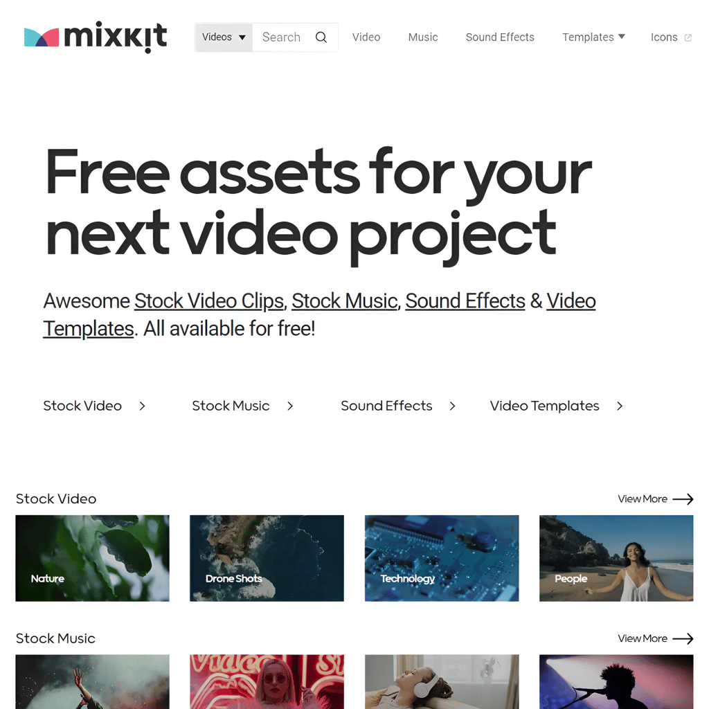 Mixkit.comの利用規約と料金について - Genspark