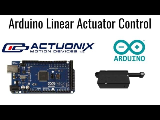 ArduinoでActuonix PQ12-Rリニアアクチュエータを制御する方法 - Genspark
