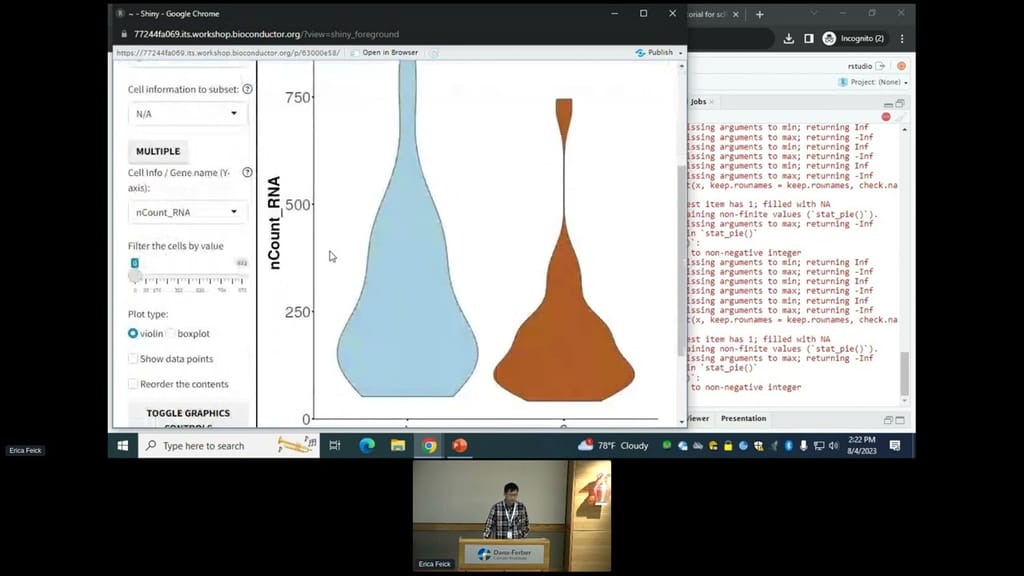 Créer une Application Shiny en R pour l'Analyse de Données Seurat - Genspark