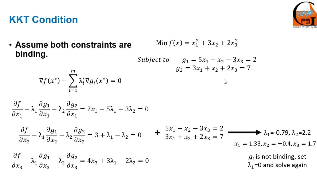 Understanding the Karush-Kuhn-Tucker Theorem - Genspark