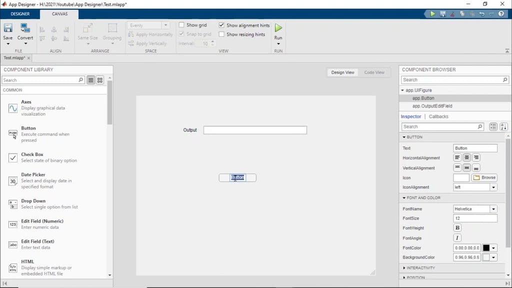 MATLAB App Designerでの画像表示方法 - Genspark