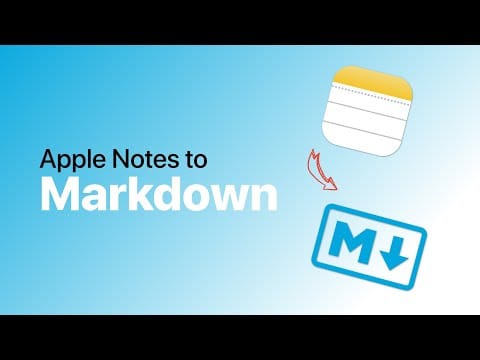 Convert Markdown To Apple Notes - Genspark