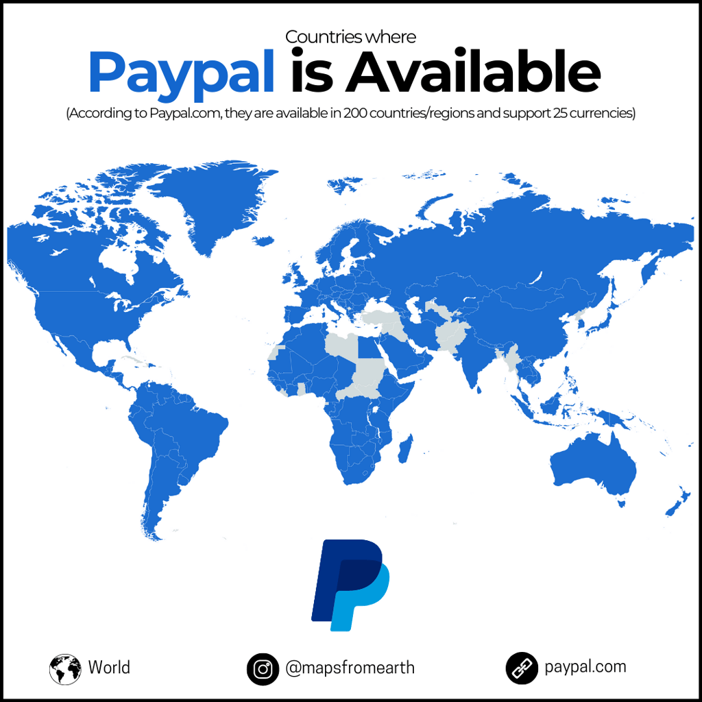 Countries Without PayPal - Genspark