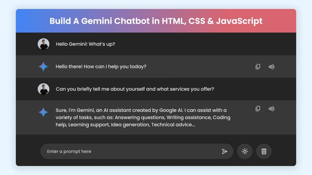 Gemini APIを用いたHTMLとJavaScriptでのチャットボット作成方法 - Genspark
