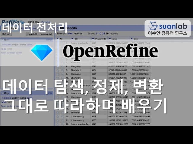 Openrefine 데이터 품질 도구 - Genspark
