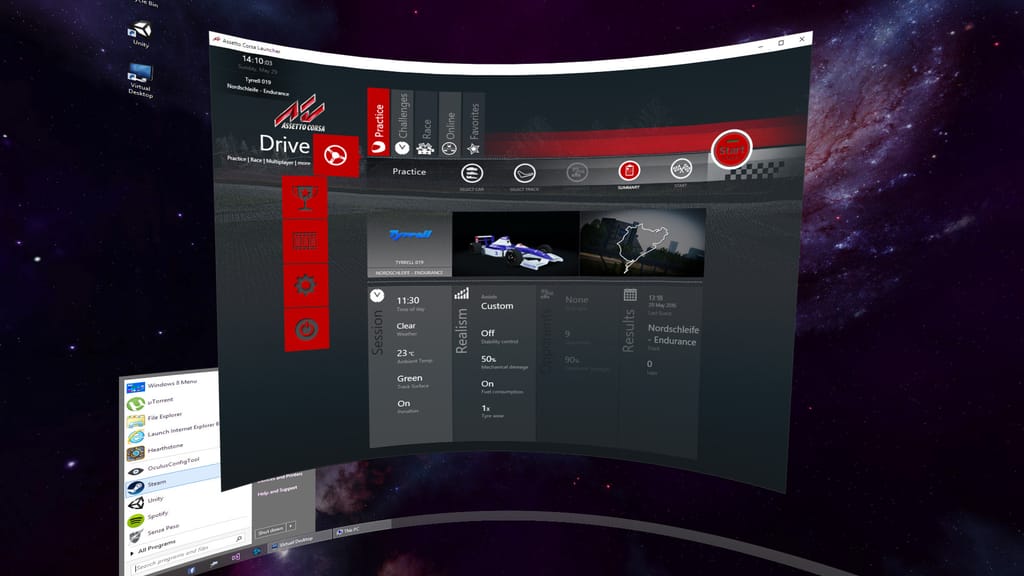 Assetto CorsaをVirtual DesktopでVRプレイする方法 - Genspark