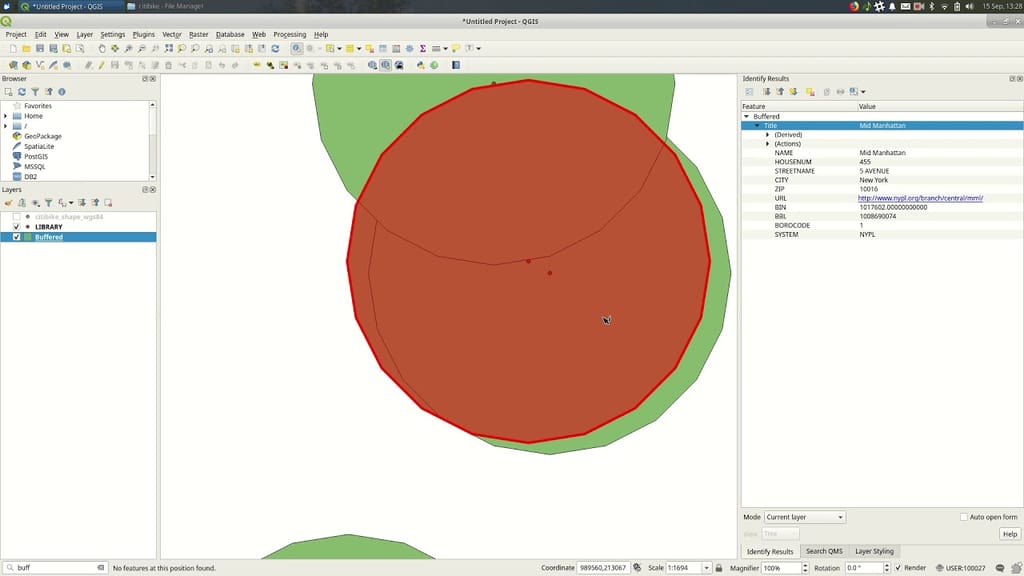 Qgis バッファ作成 注意点 - Genspark