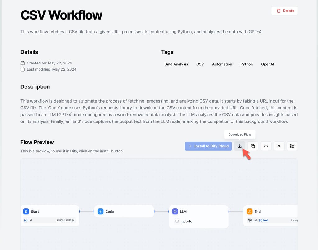 DifyでのCSVファイルの参照方法 - Genspark