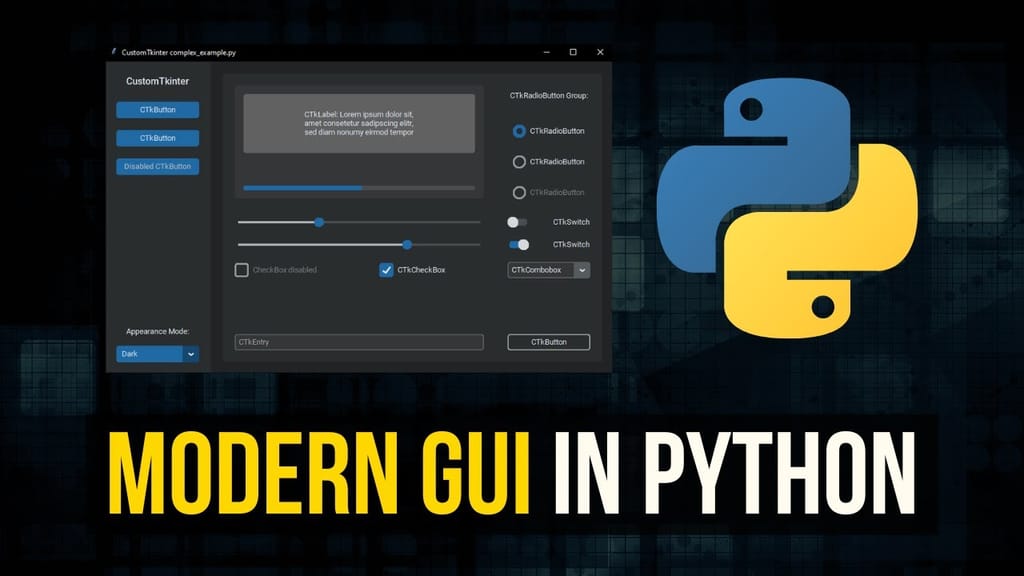 Creating a Futuristic GUI Using Python - Genspark