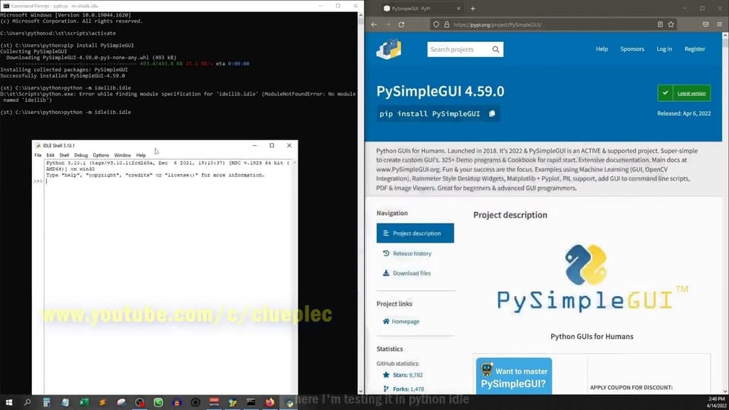 Pysimplegui For Simplified Development - Genspark