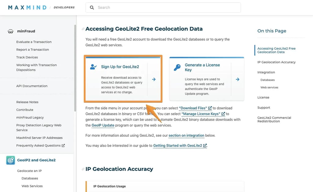 GeoLite2の商用利用方法 - Genspark