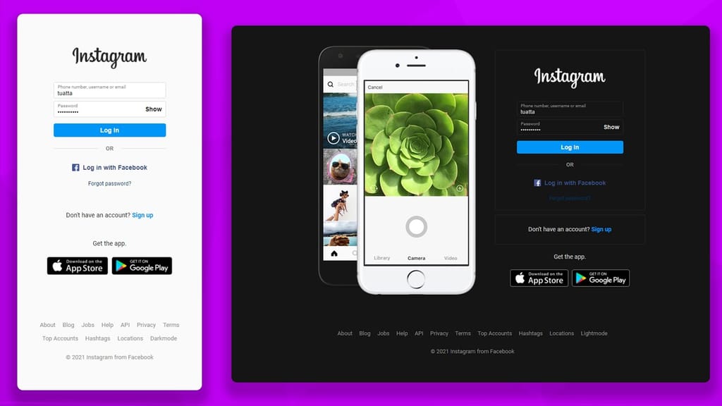 Instagram Login Page - Genspark