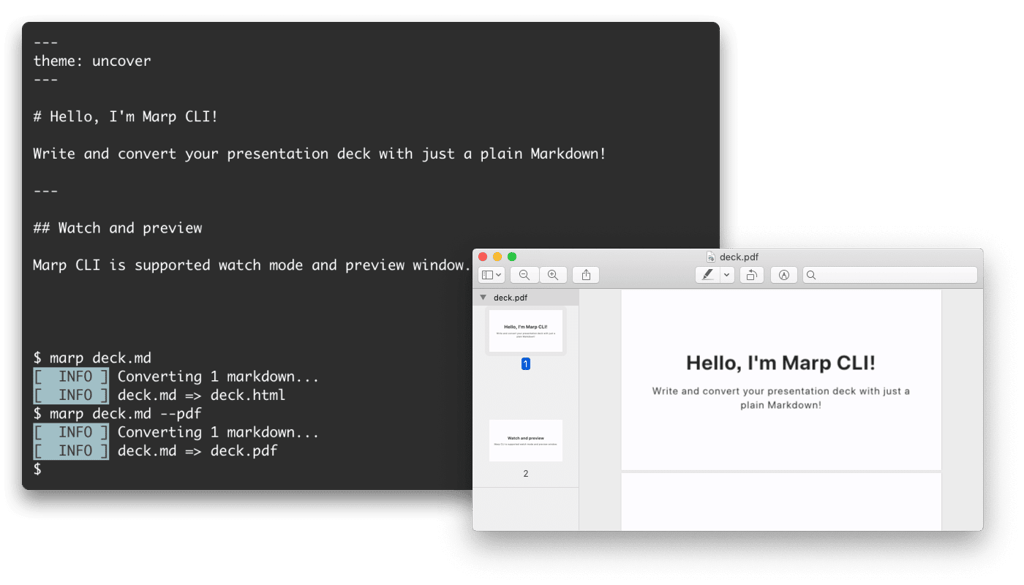 Marpのカスタマイズ方法 - Genspark