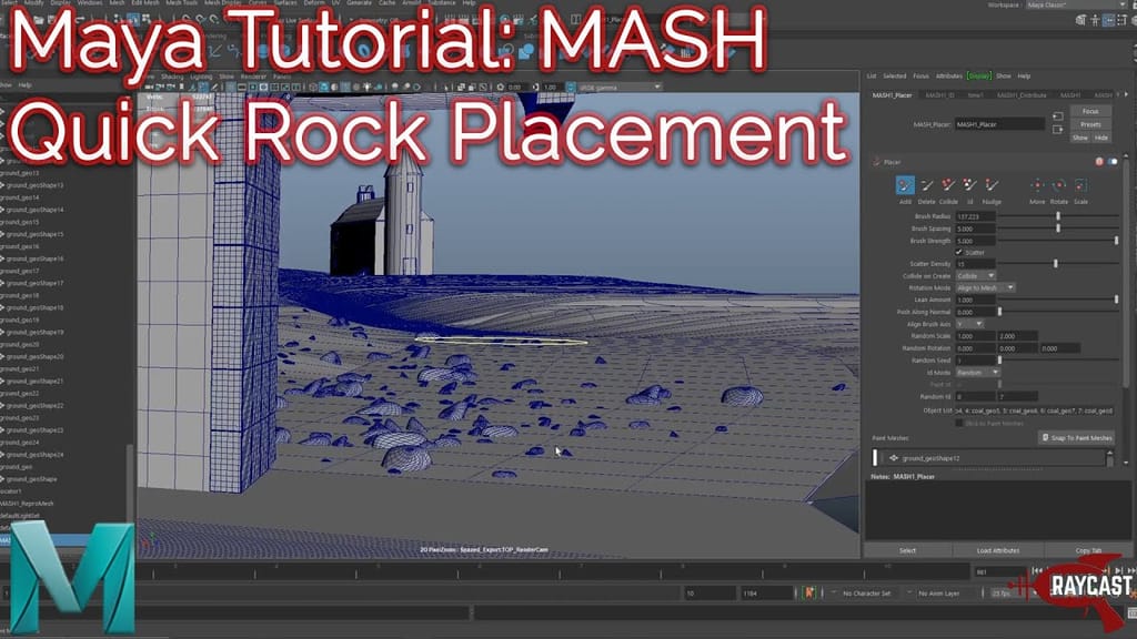 Maya MASHと石畳の活用法 - Genspark