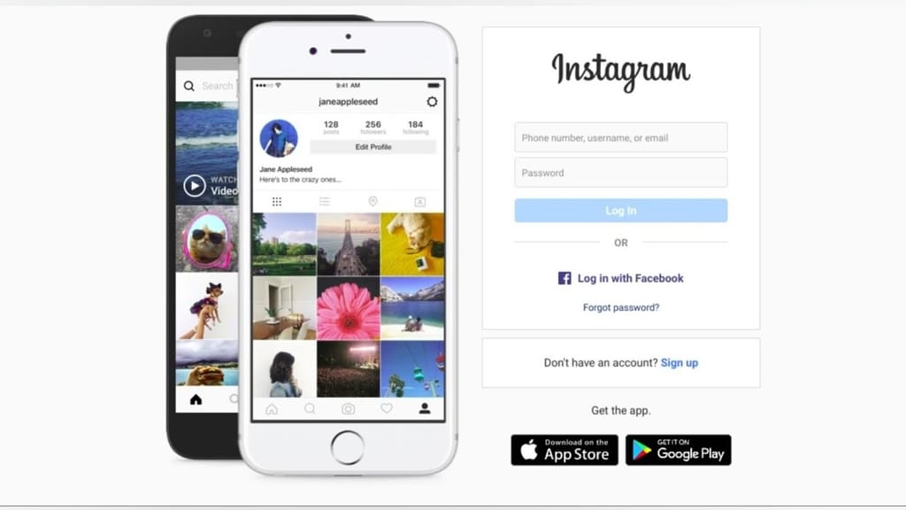 Instagram Login Page - Genspark