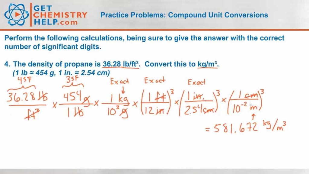 Common Chemistry Conversions - Genspark