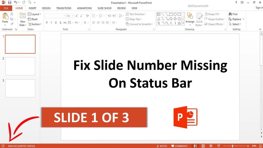 Powerpoint Slide Numbering - Genspark