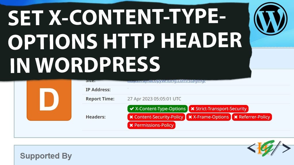 X-Content-Type-Optionsの設定方法 - Genspark