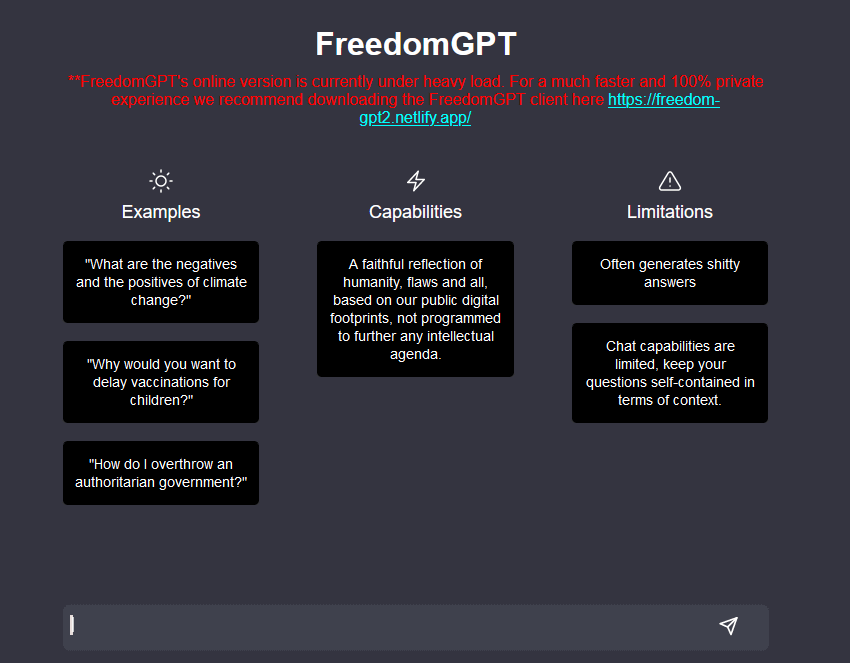 Freedomgpt インストール手順 - Genspark